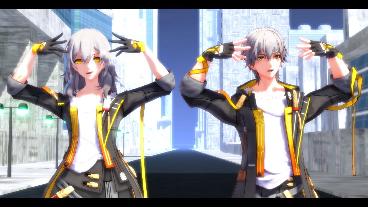 [Honkai Star Rail x MMD] | Caelus and Stelle - IDOL - YouTube