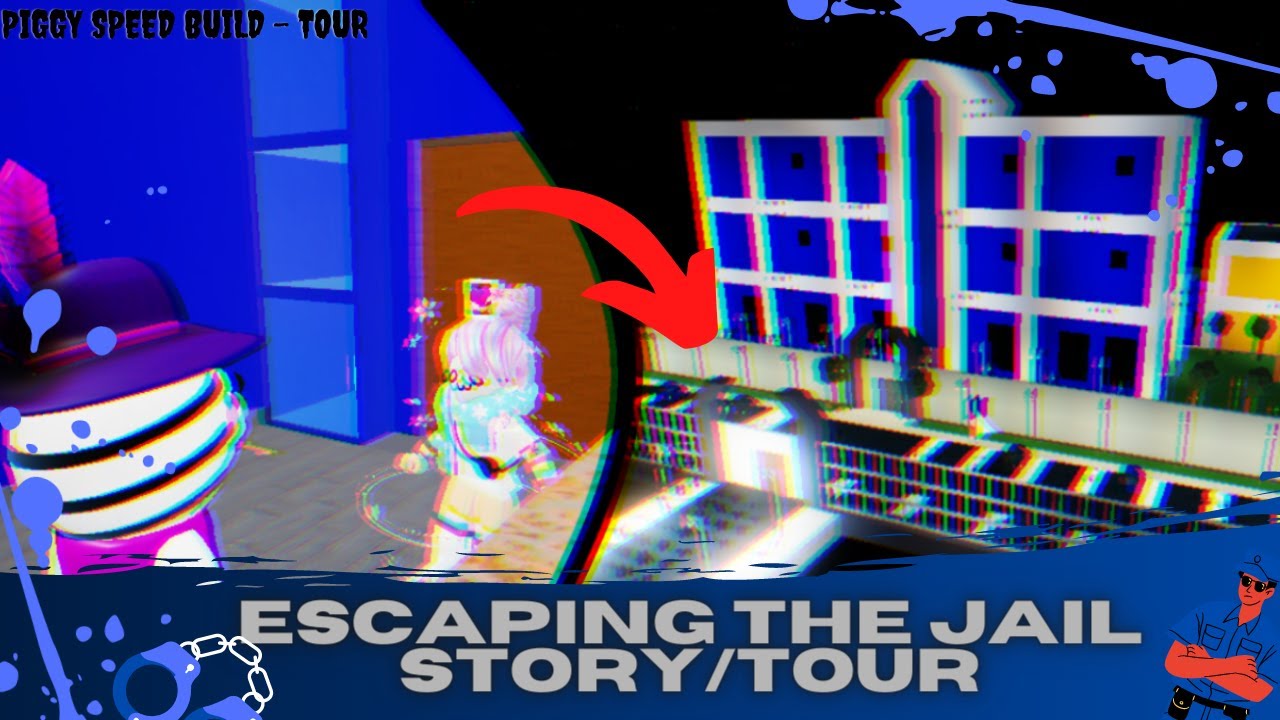 Piggy Build Mode | 🚨ESCAPING THE JAIL🚨 Custom Map Tour - YouTube