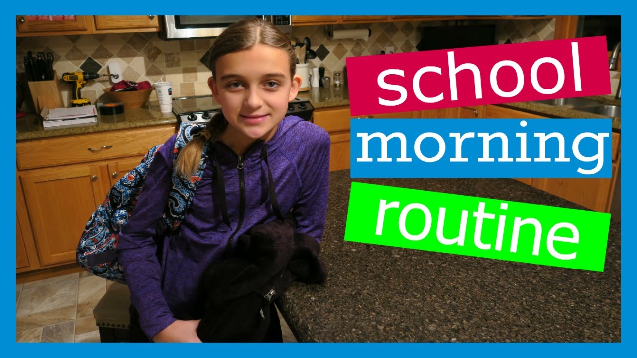 MY SCHOOL MORNING ROUTINE - YouTube