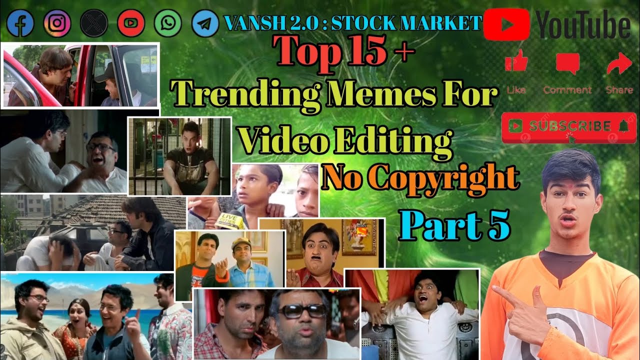 15+ Trending Memes for Video Editing Part 5 // Free Memes Download ...