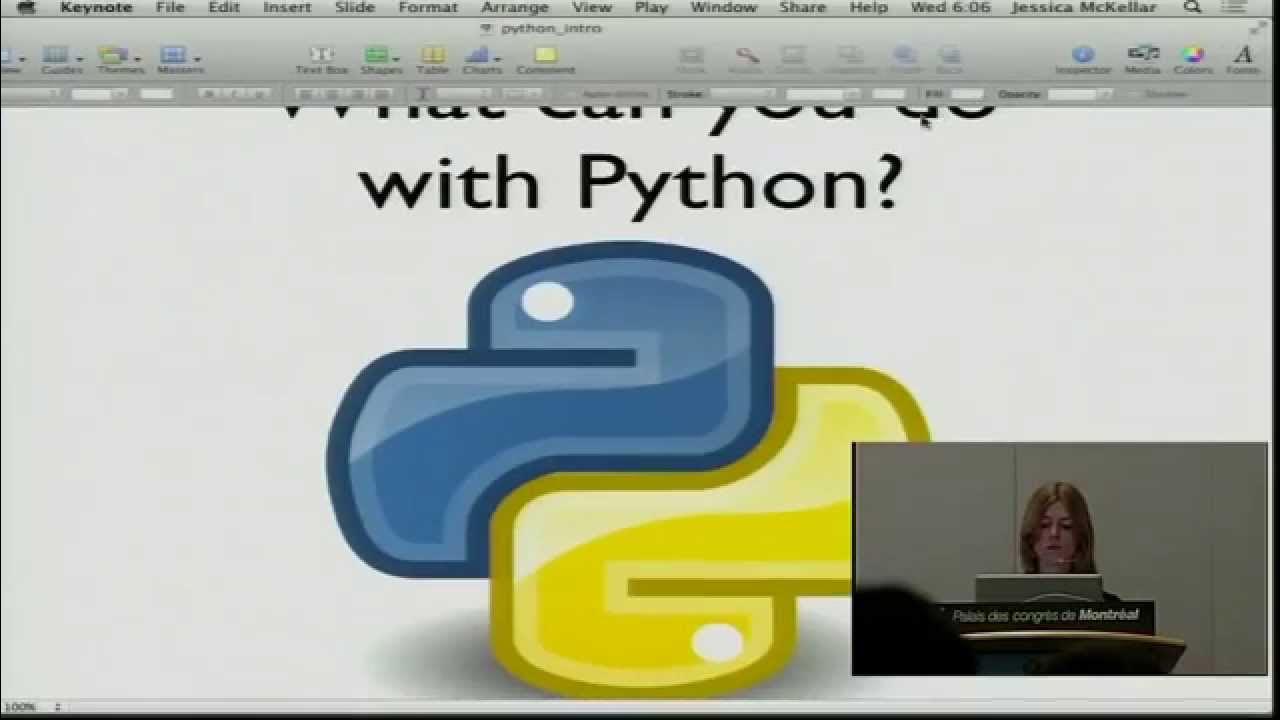Interactive Introduction Tutorial to Python 3.x Class - YouTube