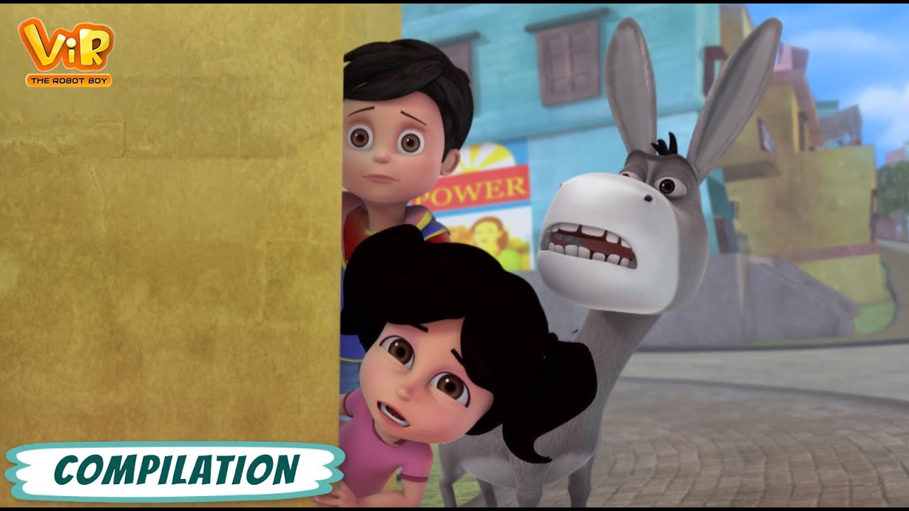 VIR: The Robot Boy Cartoon In Hindi | Vir Ke Gang Ko Khatra ...