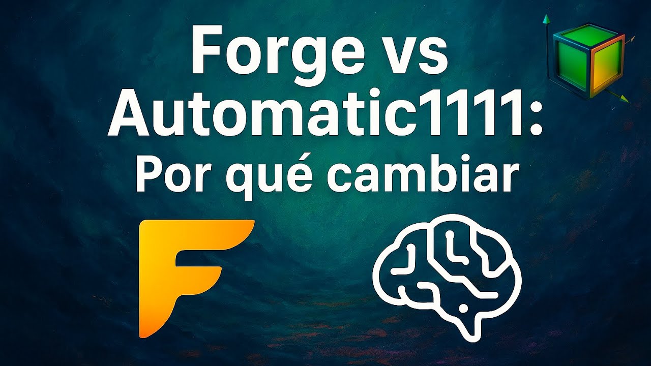 07 - Forge vs Automatic1111: Por qué cambiar + Instalación completa ...