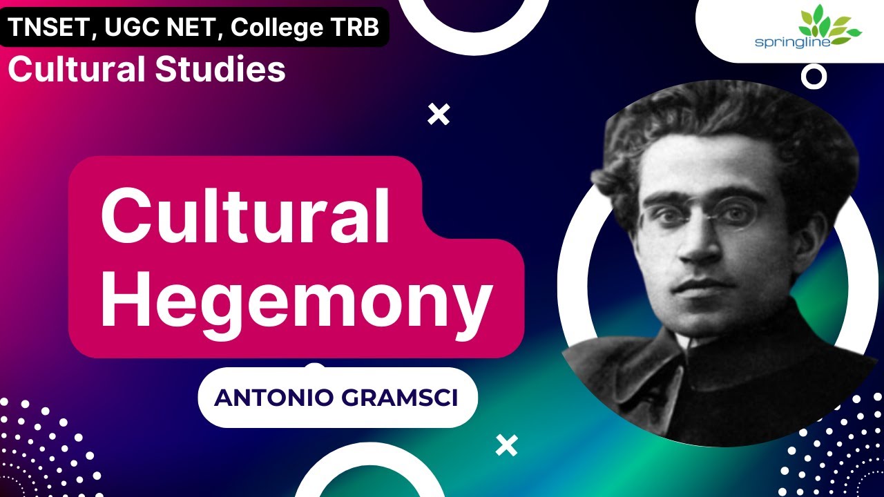 Cultural Studies 1 | Antonio Gramsci and Cultural Hegemony | TNSET, UGC NET, College TRB | Tamil ...