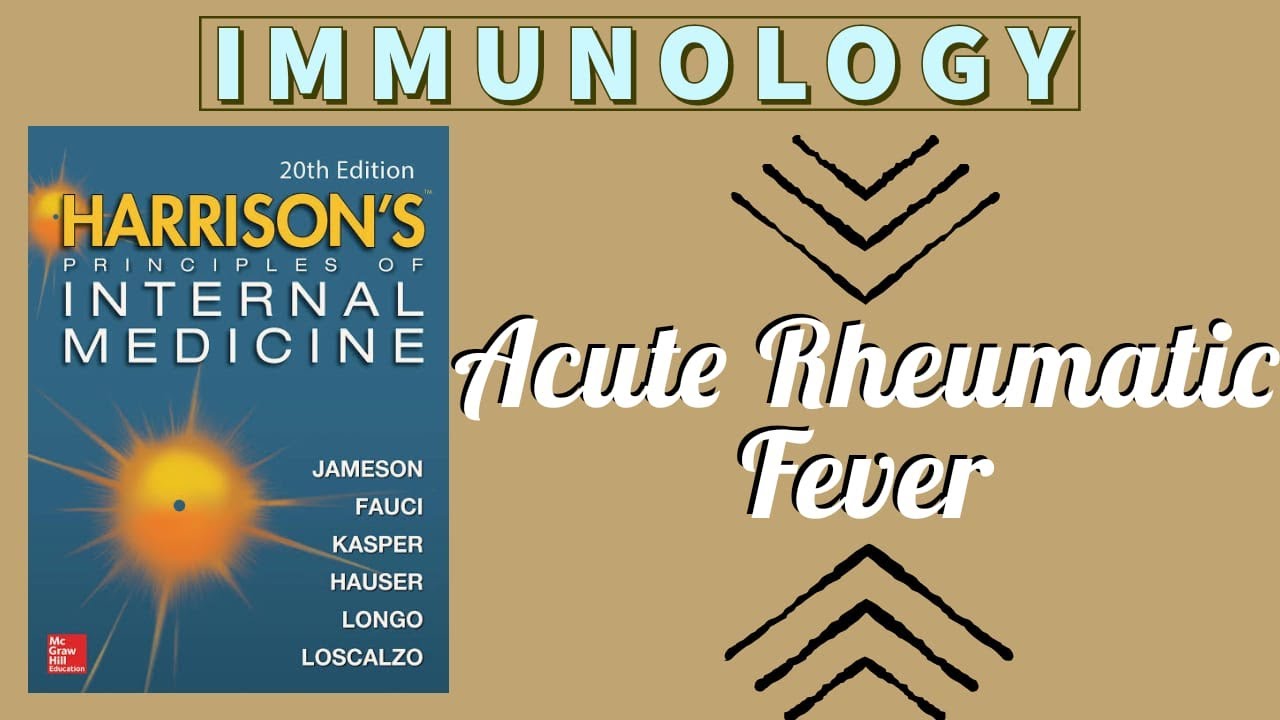 ACUTE RHEUMATIC FEVER | Pathogenesis | Clinical Features | Jones ...