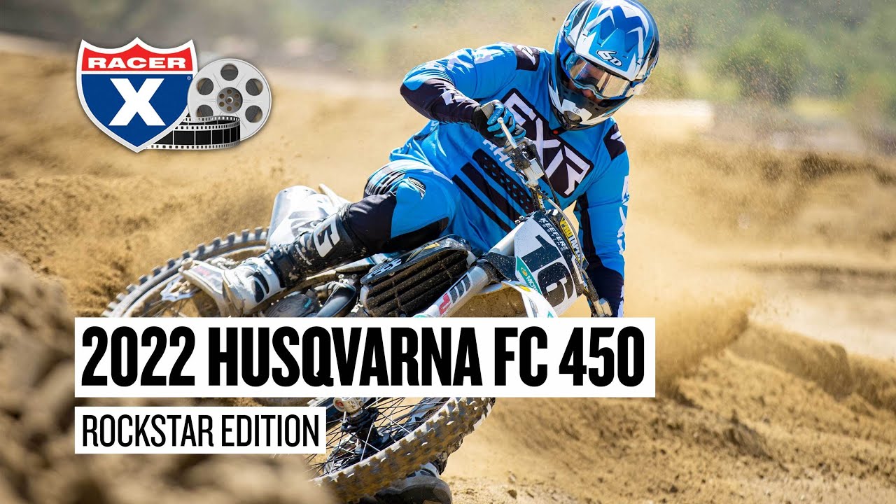 Inside the 2022 Husqvarna FC 450 Rockstar Edition with Zach Osborne ...