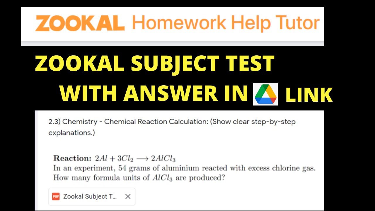Zookal chemistry subject test|clear zookal suject test | subject test ...