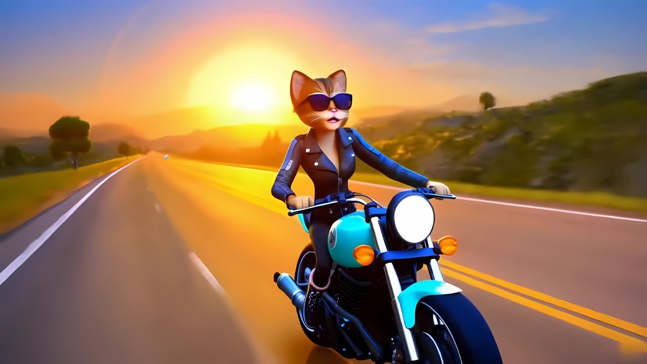 Cute Cat Dance Video, Cat Riding, Cat Videos for Cats Lovers, Hot Funny ...