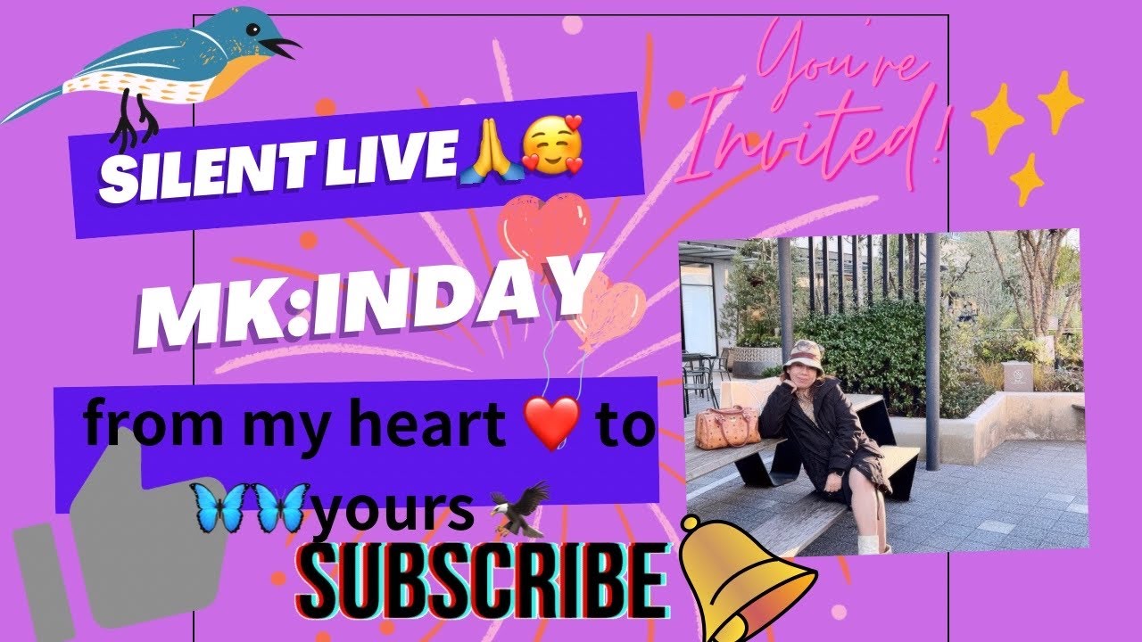 MK:INDAY OKRAY TV is live! FROM MY HEART TO YOURS. - YouTube