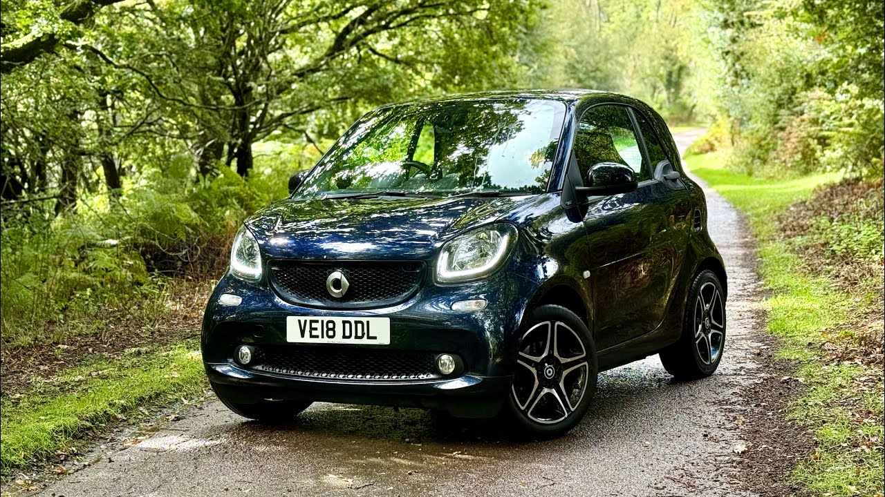 Smart Fortwo turbo Premium for sale. Sapphire Blue - YouTube