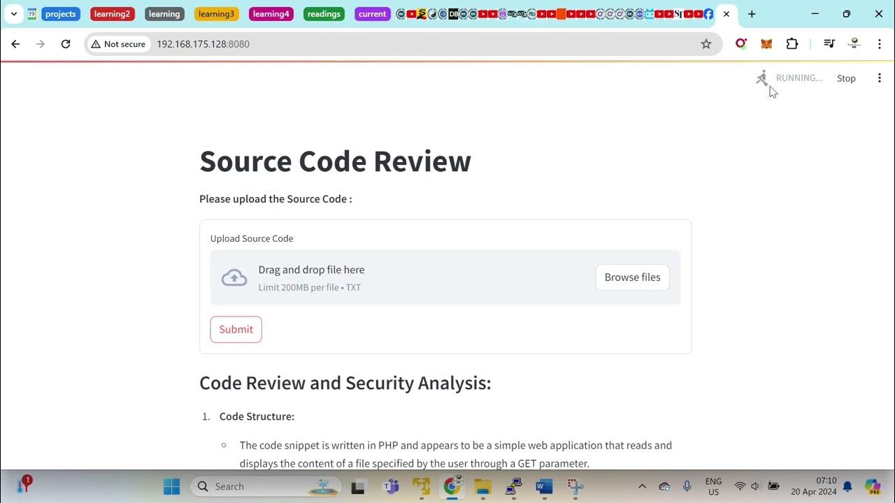 Source Code Review Using AI in less than 5 mins! - YouTube