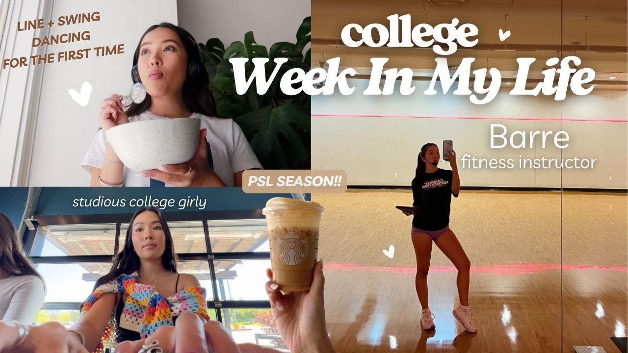 WEEK IN MY LIFE IN COLLEGE AT BOISE STATE UNIVERSITY | teaching barre ...