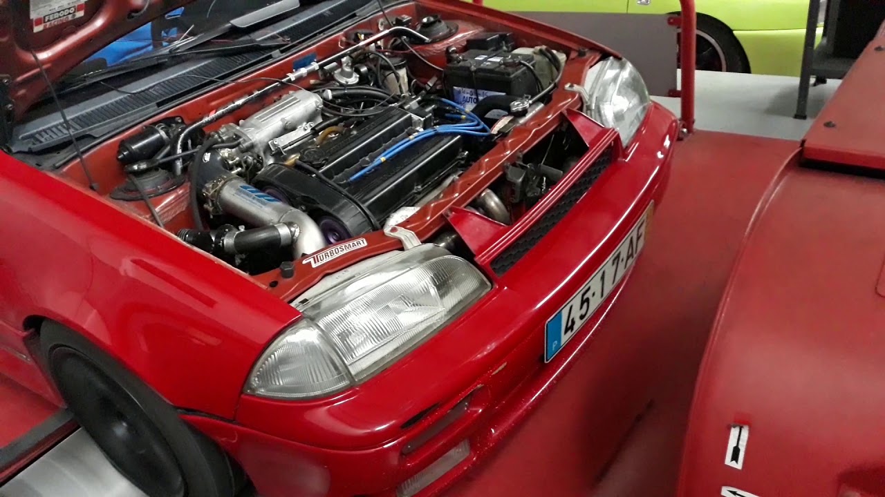 Suzuki swift gti turbo dyno 329Hp - YouTube