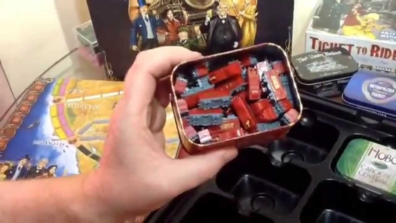 Ticket to Ride 10th Anniversary Edition - "what's in the box?" with ...