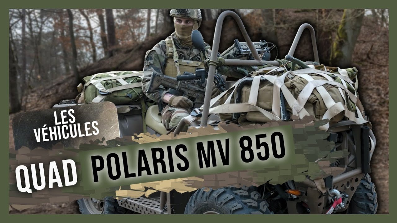 [MOTEUR] Le quad Polaris MV 850 - YouTube