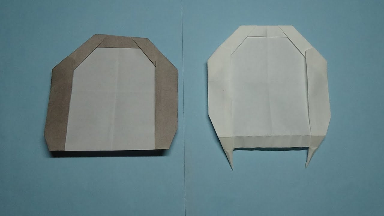 Origami Magical Gravestone with Vampire Teeth - Pure Origami - YouTube