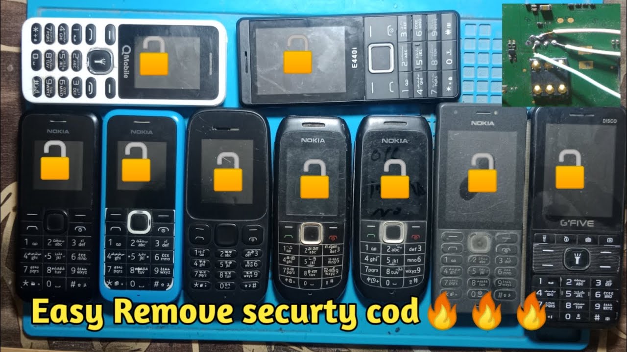 how to unlock keypad phone password||button wala mobile ka lock kaise ...