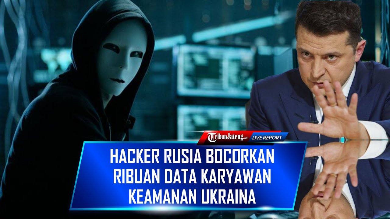 🔴 Hacker Rusia Bocorkan Ribuan Data Karyawan Keamanan Ukraina | Wagner ...