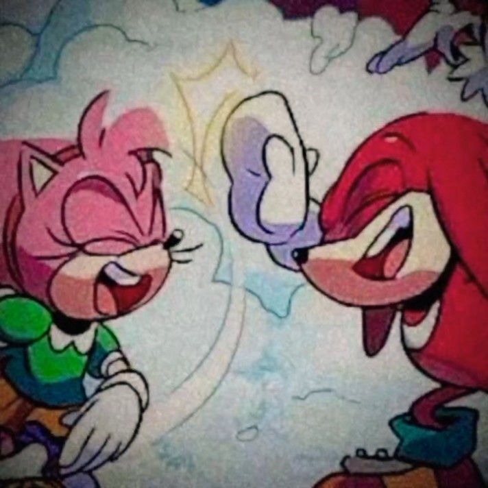 Knuckles and Amy's sibling bond💖🥺💫|| #knuckles #amyrose #siblings #fyp ...