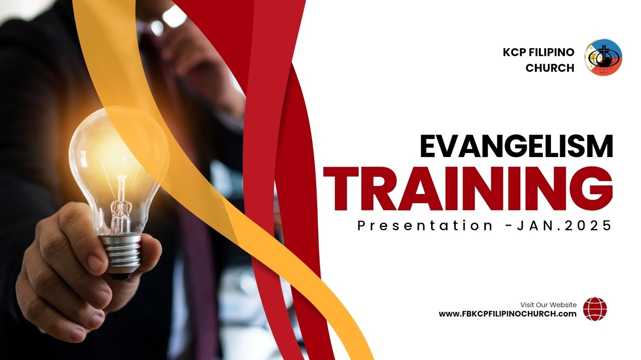 KCPFC EVANGELISM TRAINING PART 1 /PTR. RAPHY CALONGE - YouTube