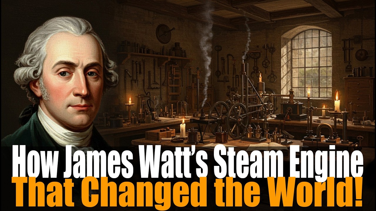 The Steam Engine That Changed the World! (James Watt 1769) - YouTube