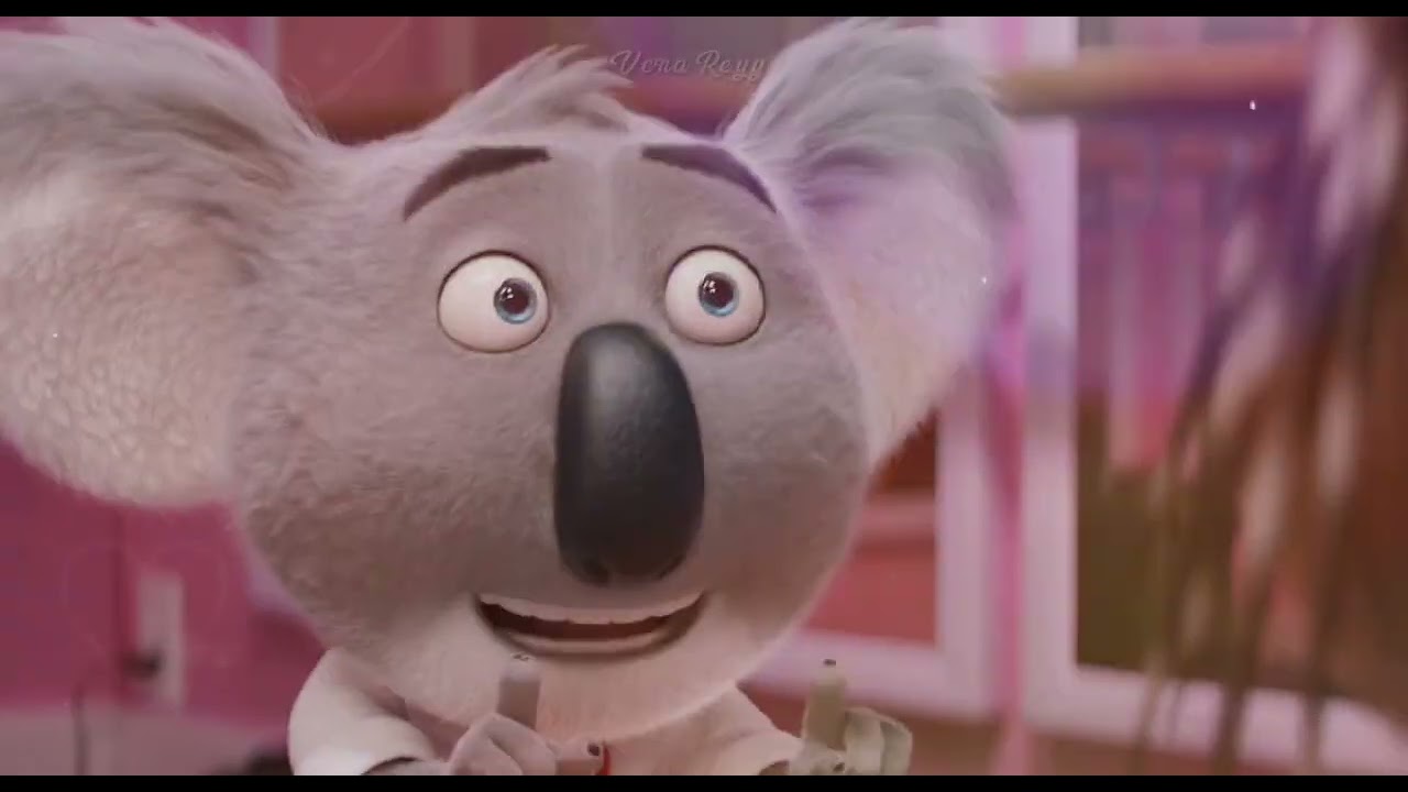 buster moon x ash||sing 2 - YouTube