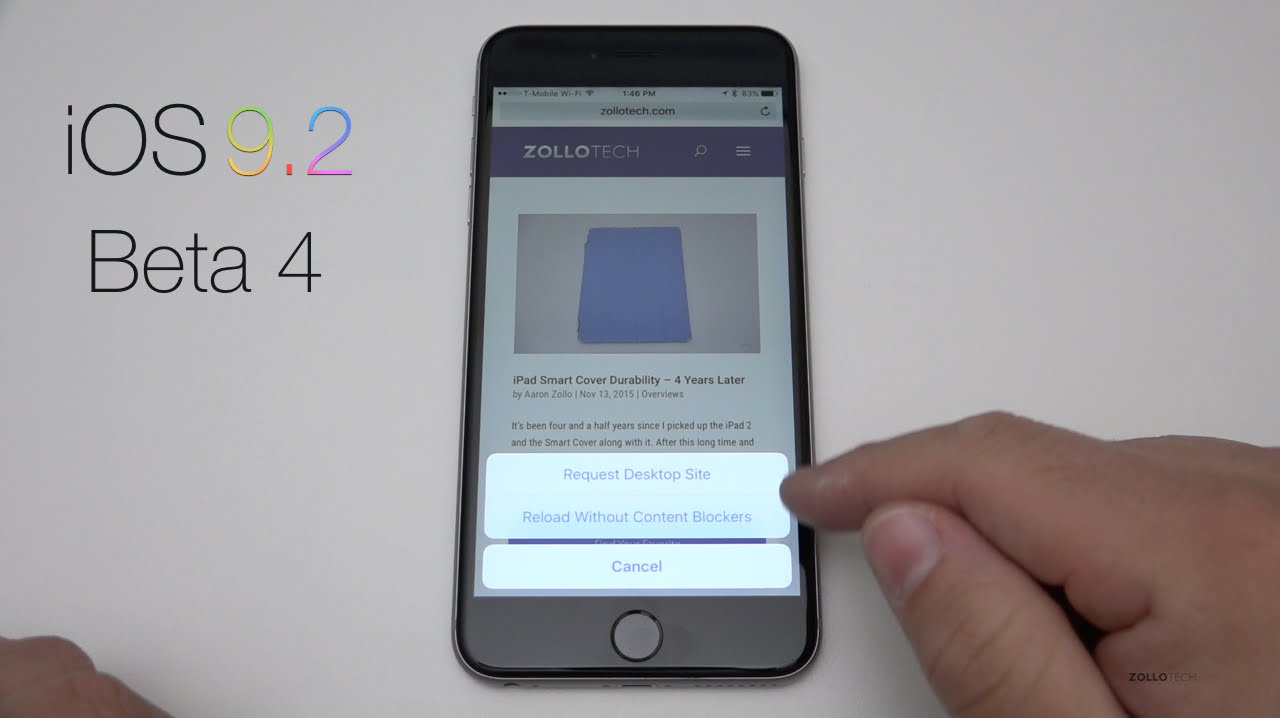 iOS 9.2 Beta 4 - What's New? - YouTube