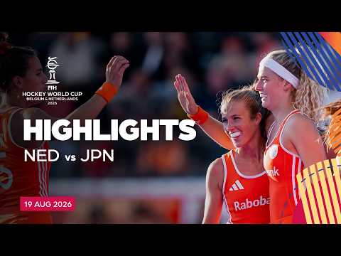 FIH Hockey-Weltmeisterschaft der Frauen 2026, Spiel 20: Niederlande vs. Japan | #HWC2026