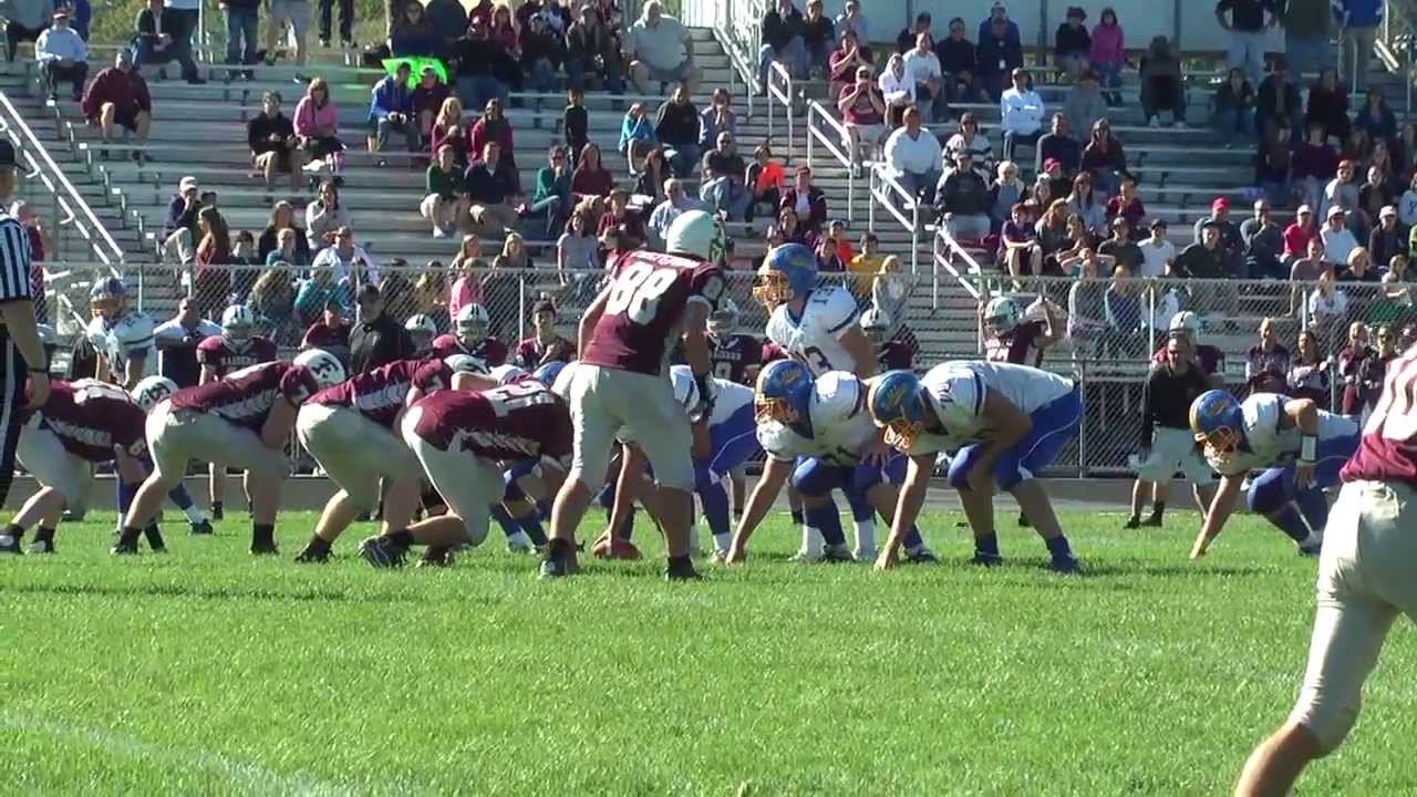 Alden Bulldogs at Eden Raiders Football - 9/14/2013 - YouTube