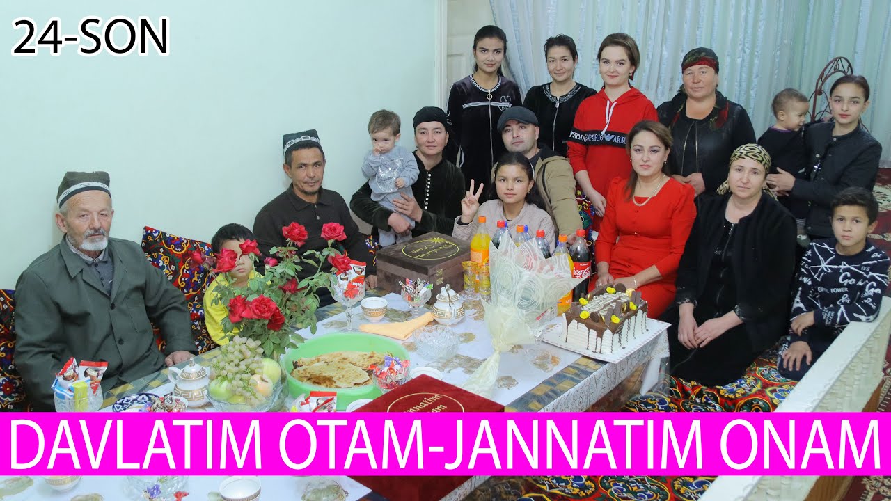 DAVLATIM OTAM-JANNATIM ONAM 24-SON XUDOYORXON OG'AMIZNI TABRIKLAYMIZ ...