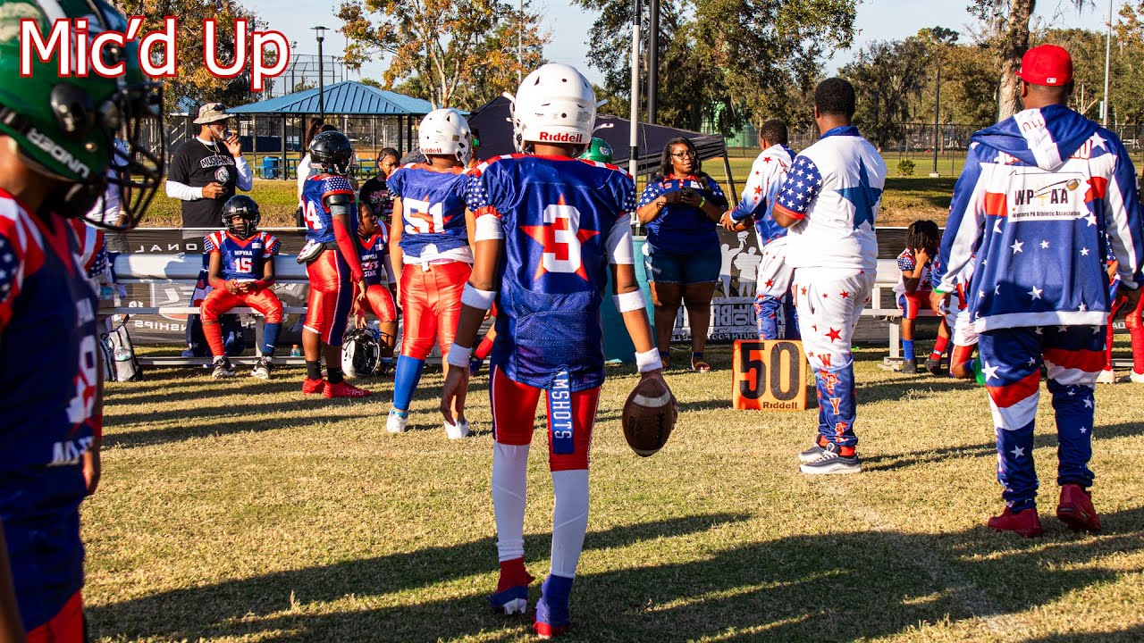Mic'd Up f/ Kaidyn Byrd (Wpyaa All-stars Vs CGE Eagles) 11u UYFL ...