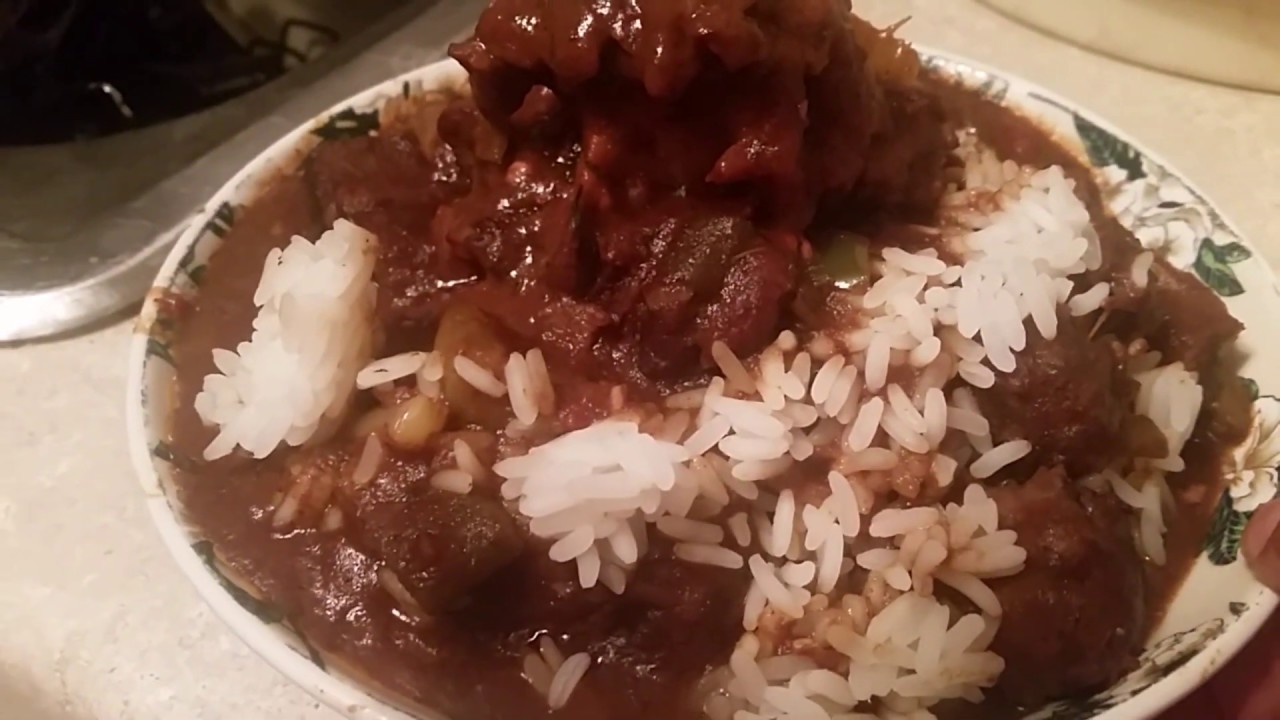 Beef Short Ribs / Beef Ox Tails / Gumbo / New Orleans Style Gumbo - YouTube