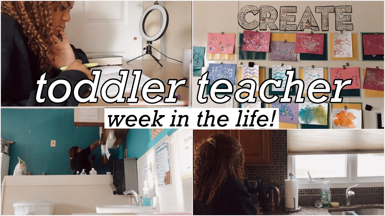 WORK WEEK IN MY LIFE | Assistant Toddler Teacher Vlog! - YouTube