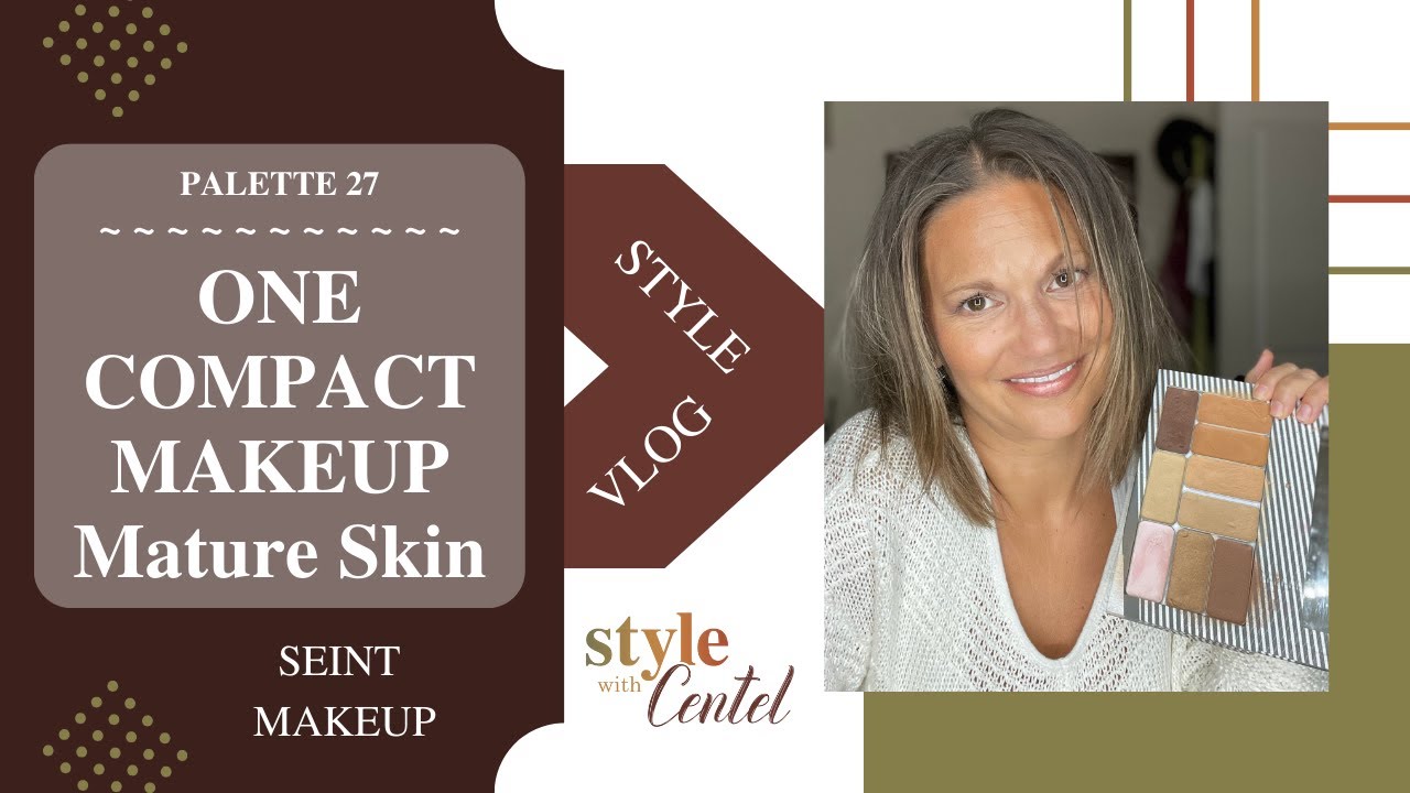 One Compact Makeup | Mature Skin Makeup | Cream Foundation Color Match ...