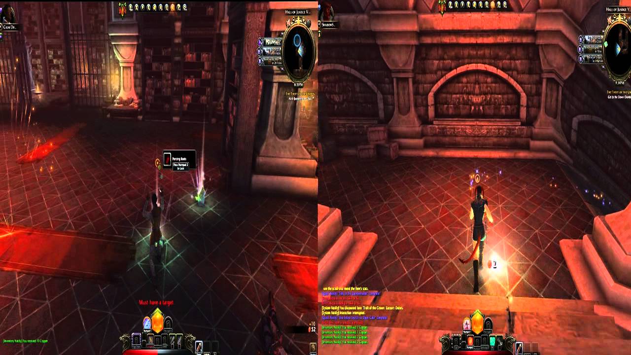 Neverwinter: Trickster Rogue & Control Wizard duel screen 2 with ...