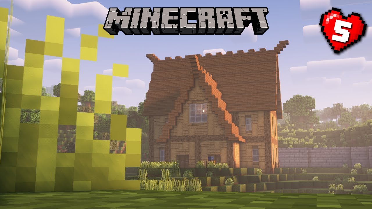 I Built an Archers House in Survival Minecraft! - YouTube