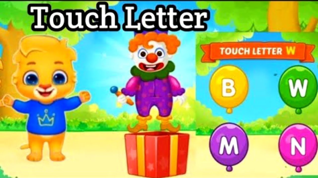 Toddler Learning Video with Lucas & Friends | Touch Letter Learn ABC ...