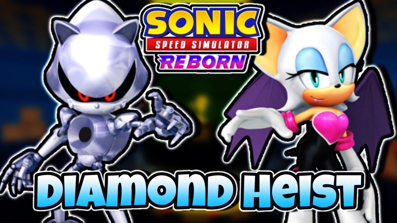 Unlocking Rouge The Bat & Chrome Metal Sonic | Sonic Speed Simulator ...