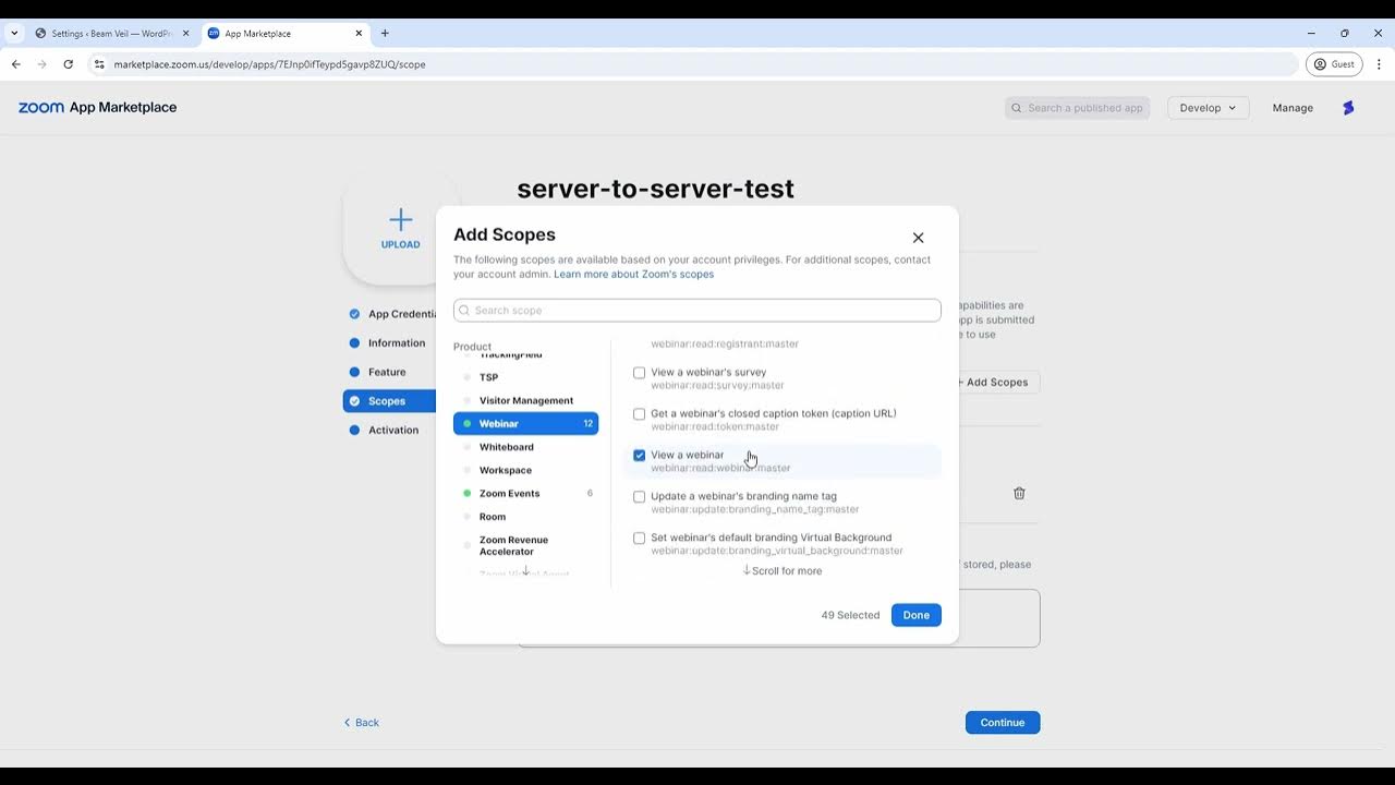 How to set up Zoom with Server-to-Server OAuth in MeetingHub - YouTube