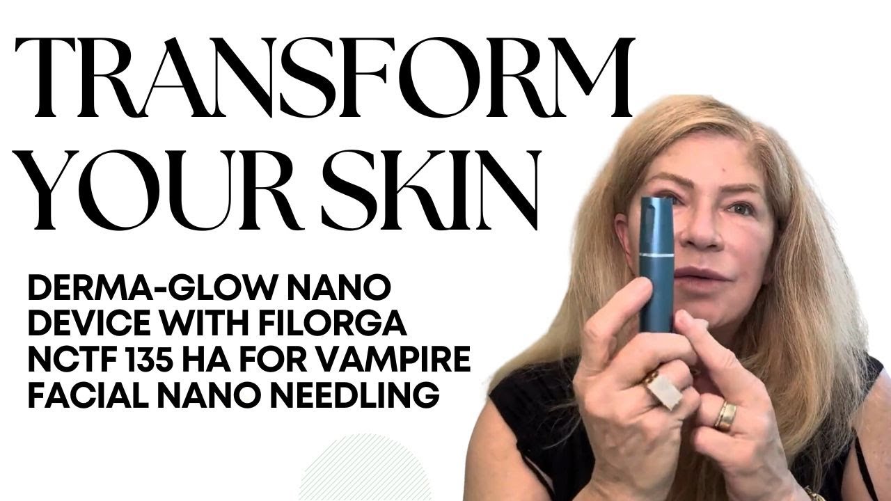 Derma-Glow Nano Device: My Skin GLOWED UP in DAYS! But is it Overstated? Filorga NCTF 135 HA ...