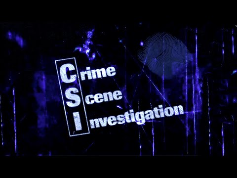 CSI: Crime Scene Investigation - 4K (2000-2015) CBS - S1 Opening credits