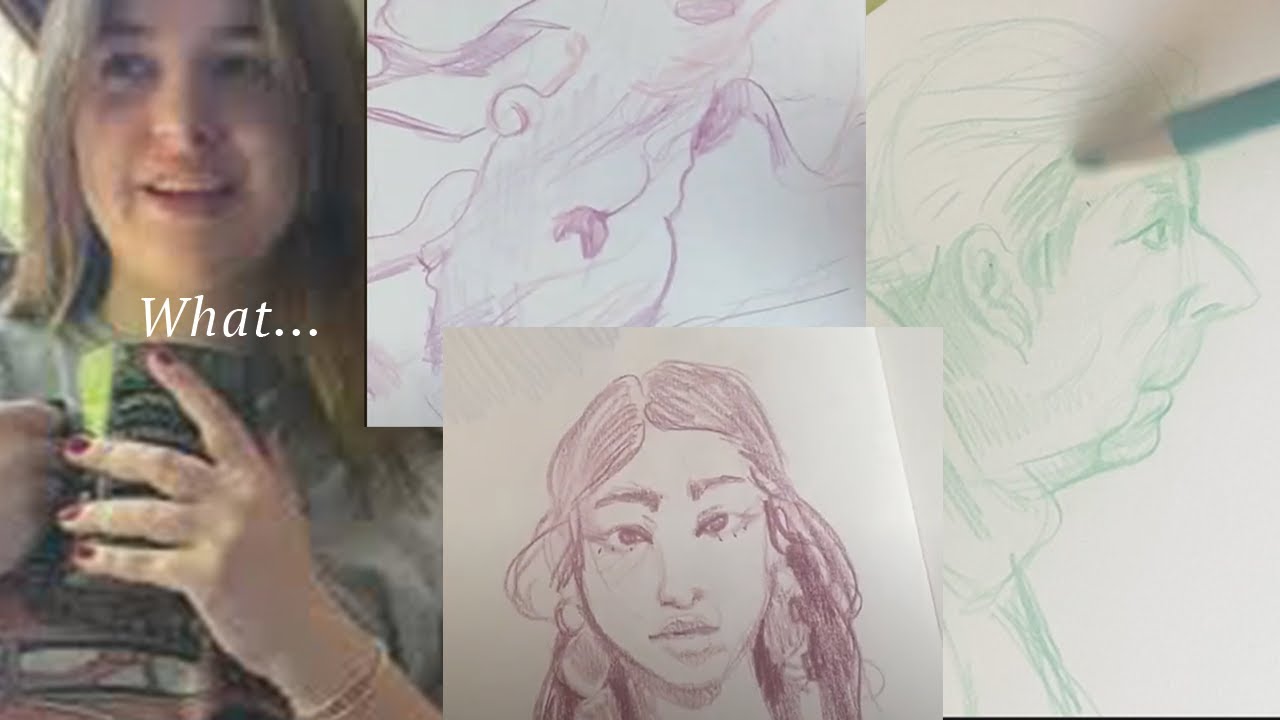 Art Burnout + Drawing Exercises ☆ My Artist Journey - YouTube