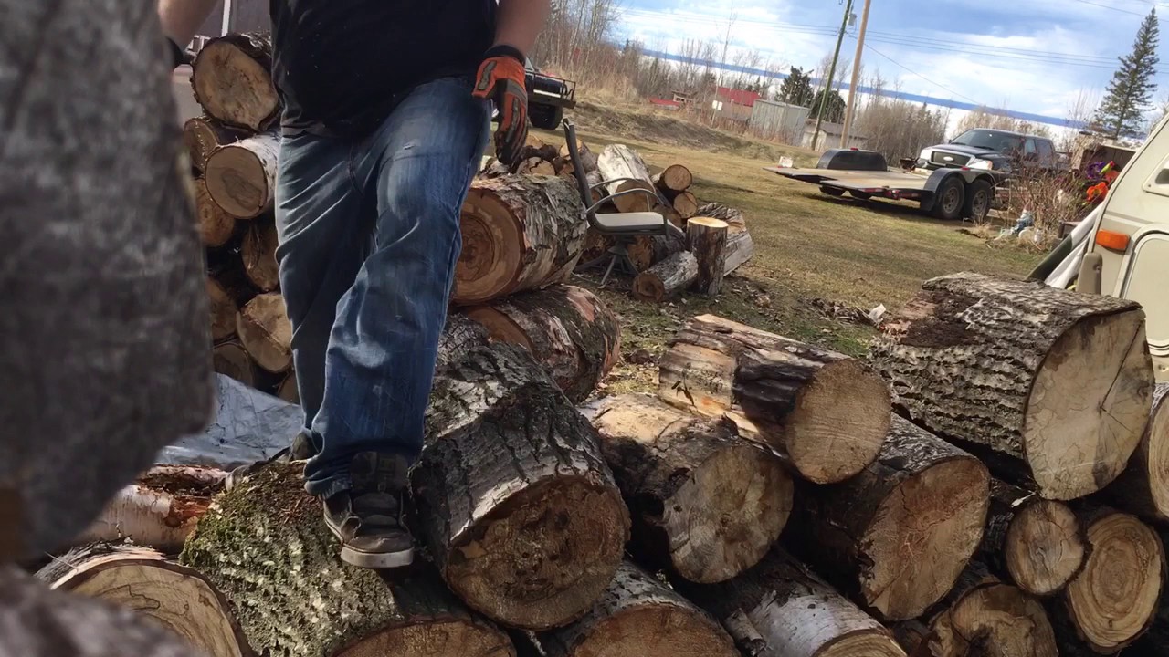 Log stacking 101 - YouTube