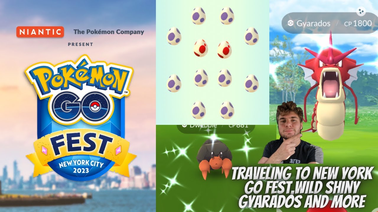 Traveling To Pokemon Go Fest New York, Wild Shiny Gyarados and More in ...