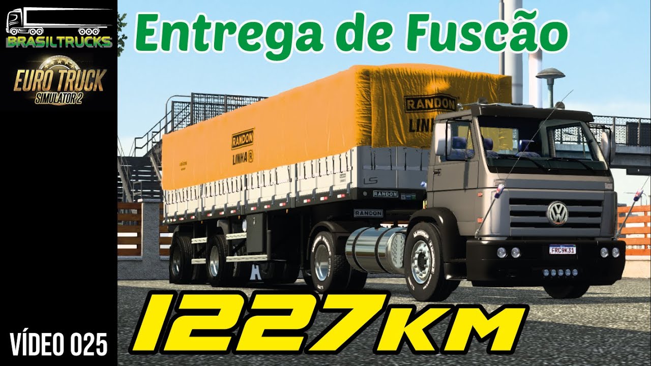 Brasil Trucks | Vídeo 025 | Realizando a nossa entrega de Fuscão #ets2 ...
