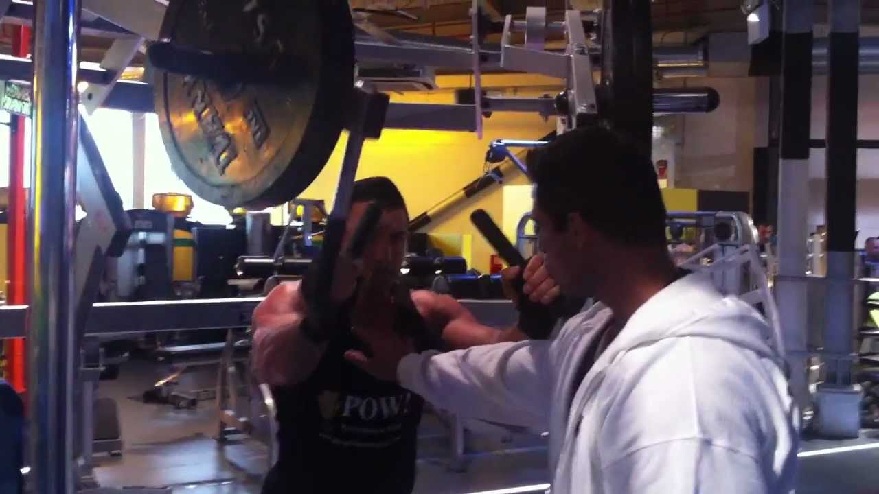 Standing Chest Squeeze - Hammer Strength Machine @GYMBOX London - YouTube