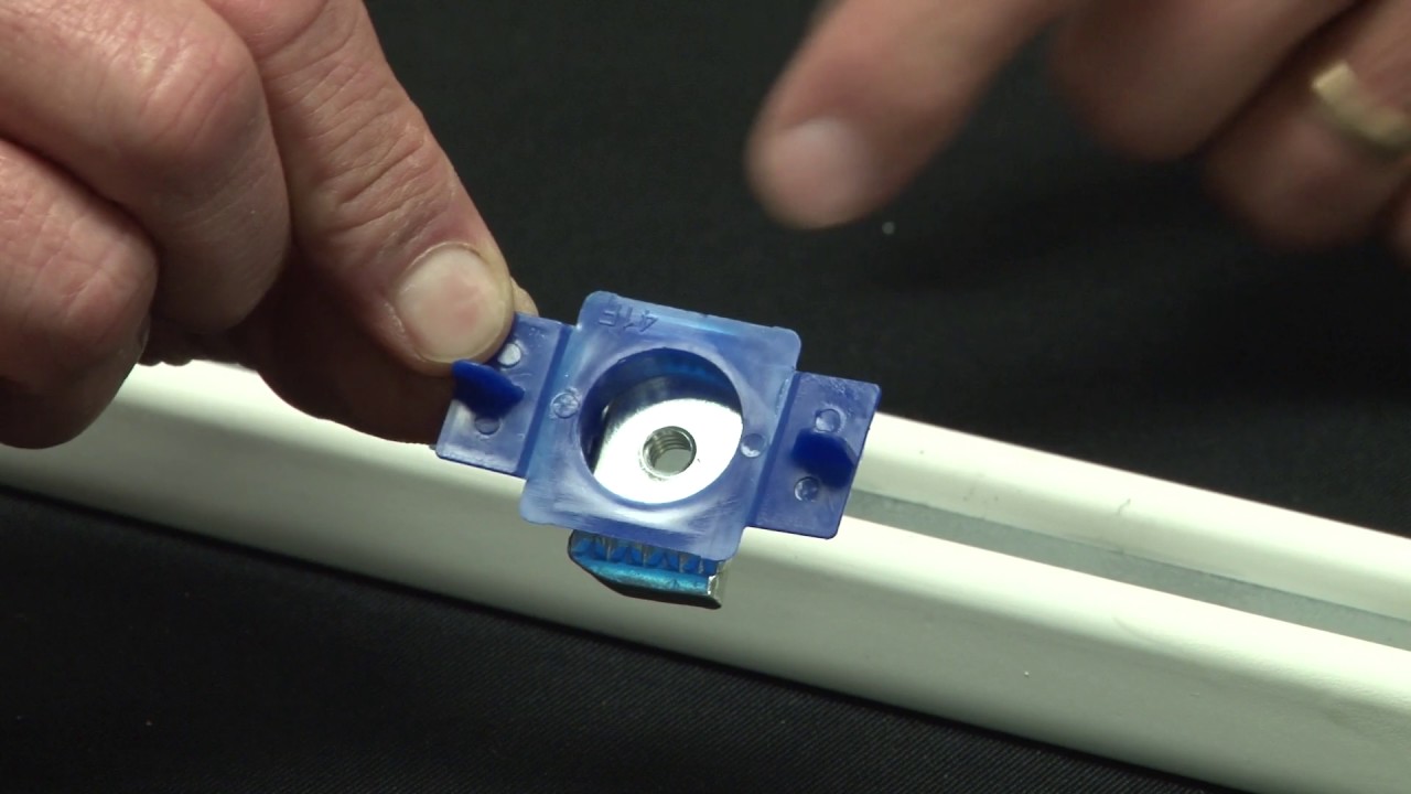 Channel Squeeze Nut, fits all Channel Sizes, 3/8-16 Thread - YouTube