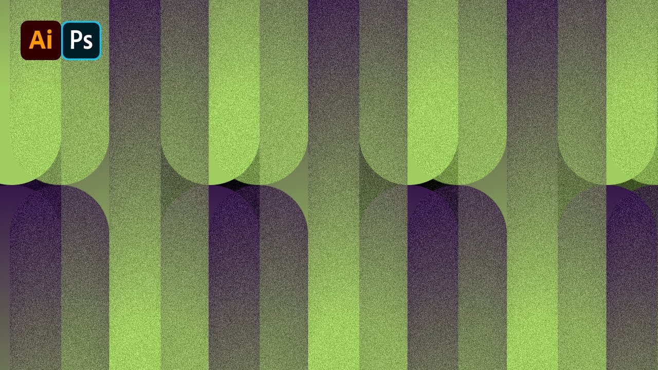 Cylindrical Pattern | Step by Step | Illustrator and Photoshop Tutorial ...