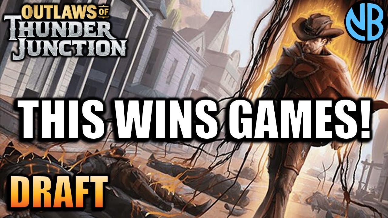 Sweeping My Way to Victory in Thunder Junction Draft! - YouTube