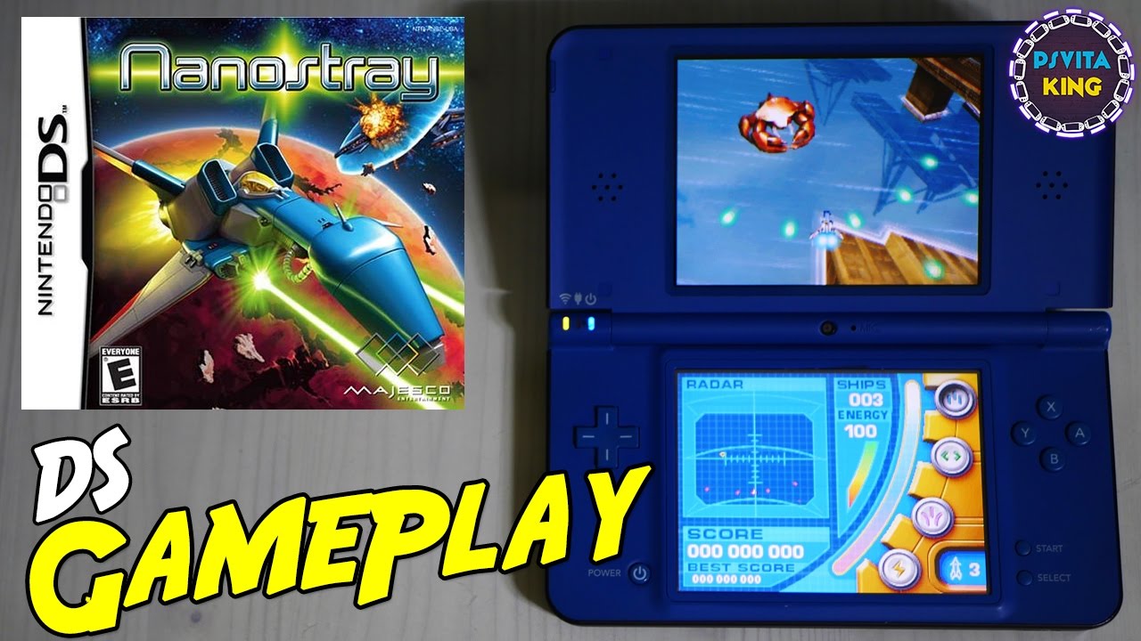 Nanostray NDS/Nintendo DS/DSi XL GamePlay [4K] - YouTube